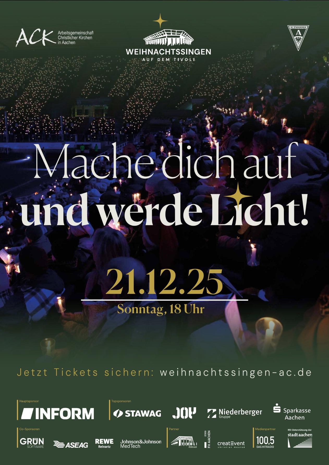 You'll never Sing alleng