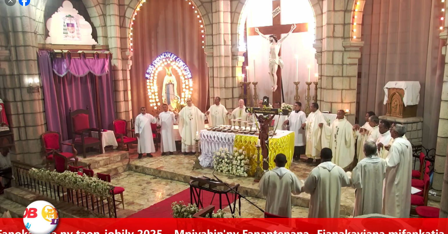 Fanokafana ny taon-jobily 2025 / Eröffnung Heiliges Jahr 2025 in Madagaskar